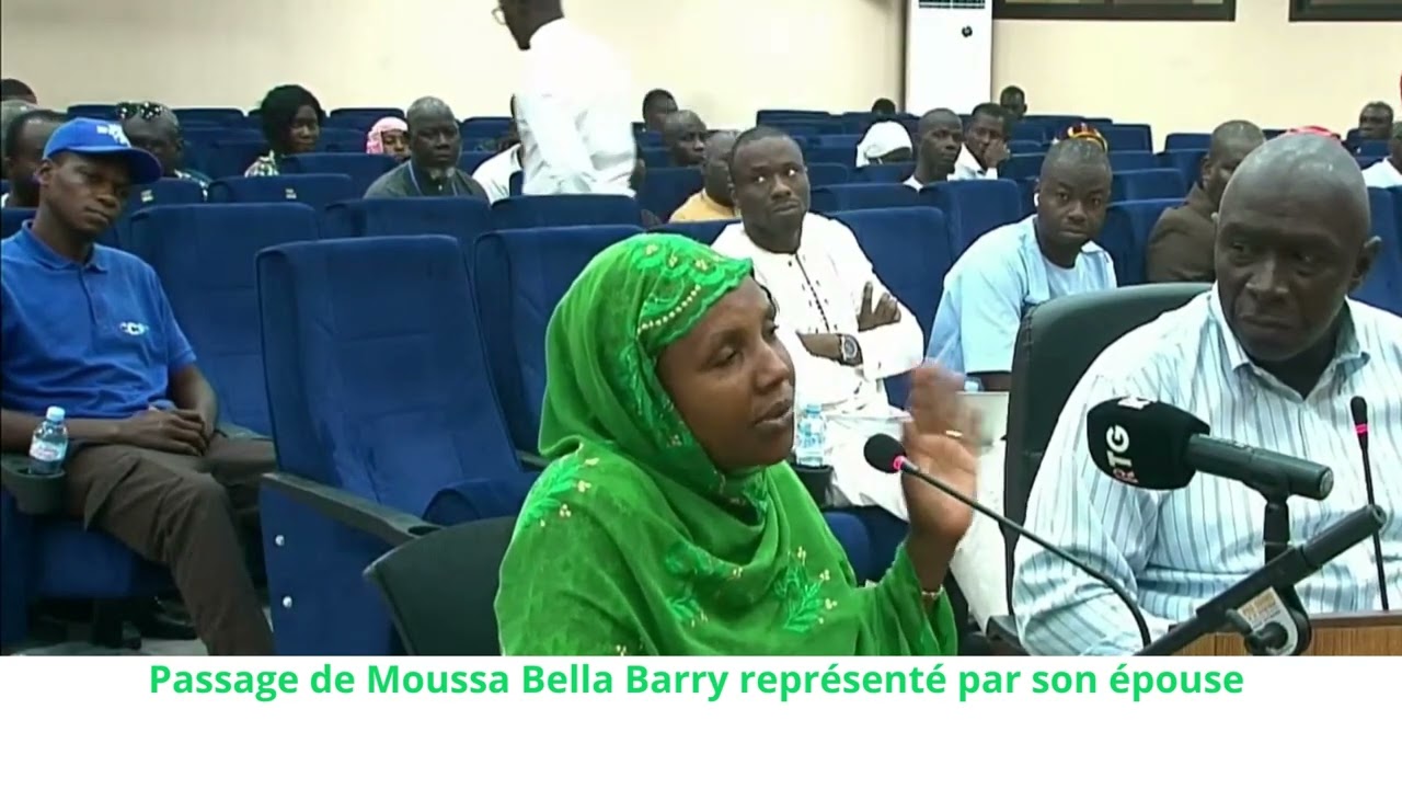 Procès du 28 Septembre : Passage de Moussa Bella Barry représenté par ...